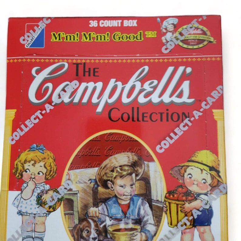 1995 Campbell's Collection Campbell Soup Kids Trading Cards Factory ...