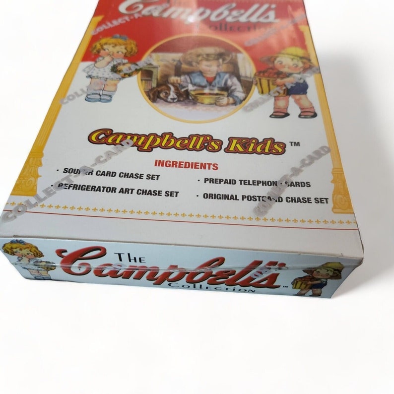 1995 Campbell's Collection Campbell Soup Kids Trading Cards Factory ...