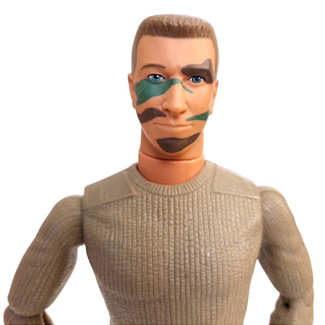 Vintage 1996 Hasbro GI Joe 12 Pawtucket Action Figure Camouflage Face ...