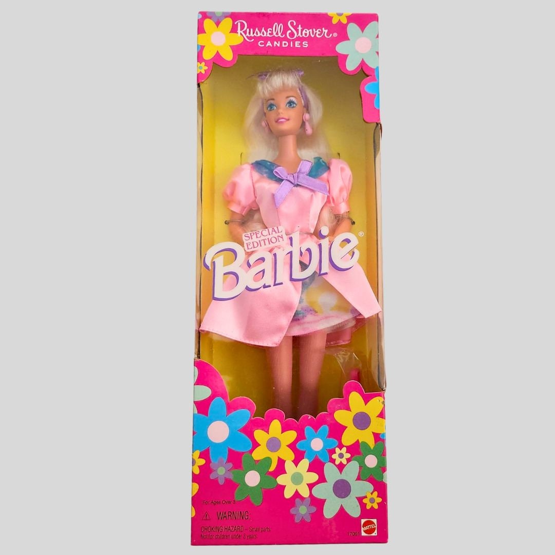Vintage 1996 Russell Stover Candies Special Edition Barbie Doll Mattel ...