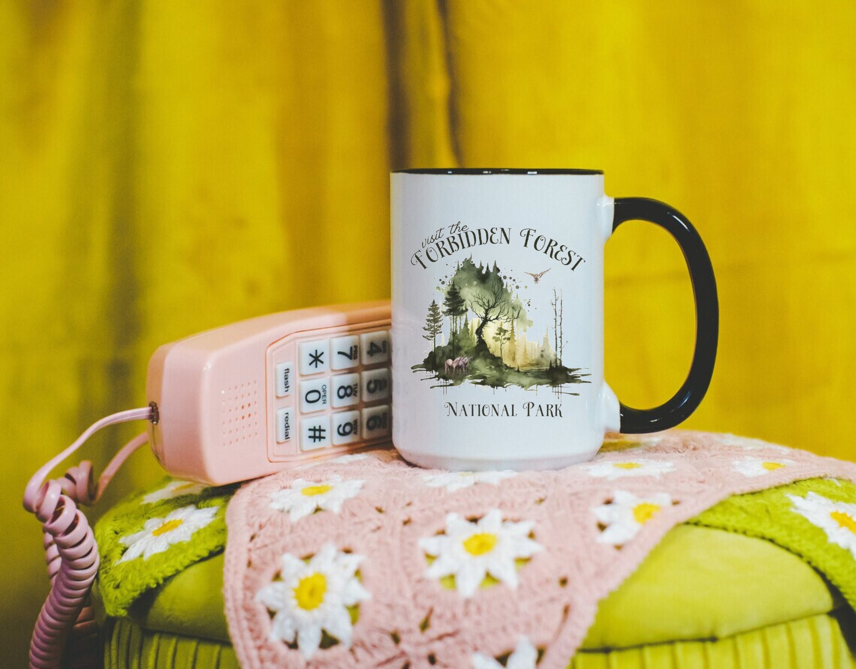 HP Mug Forbidden Forest National Park Potterhead Coffee Mug - Etsy
