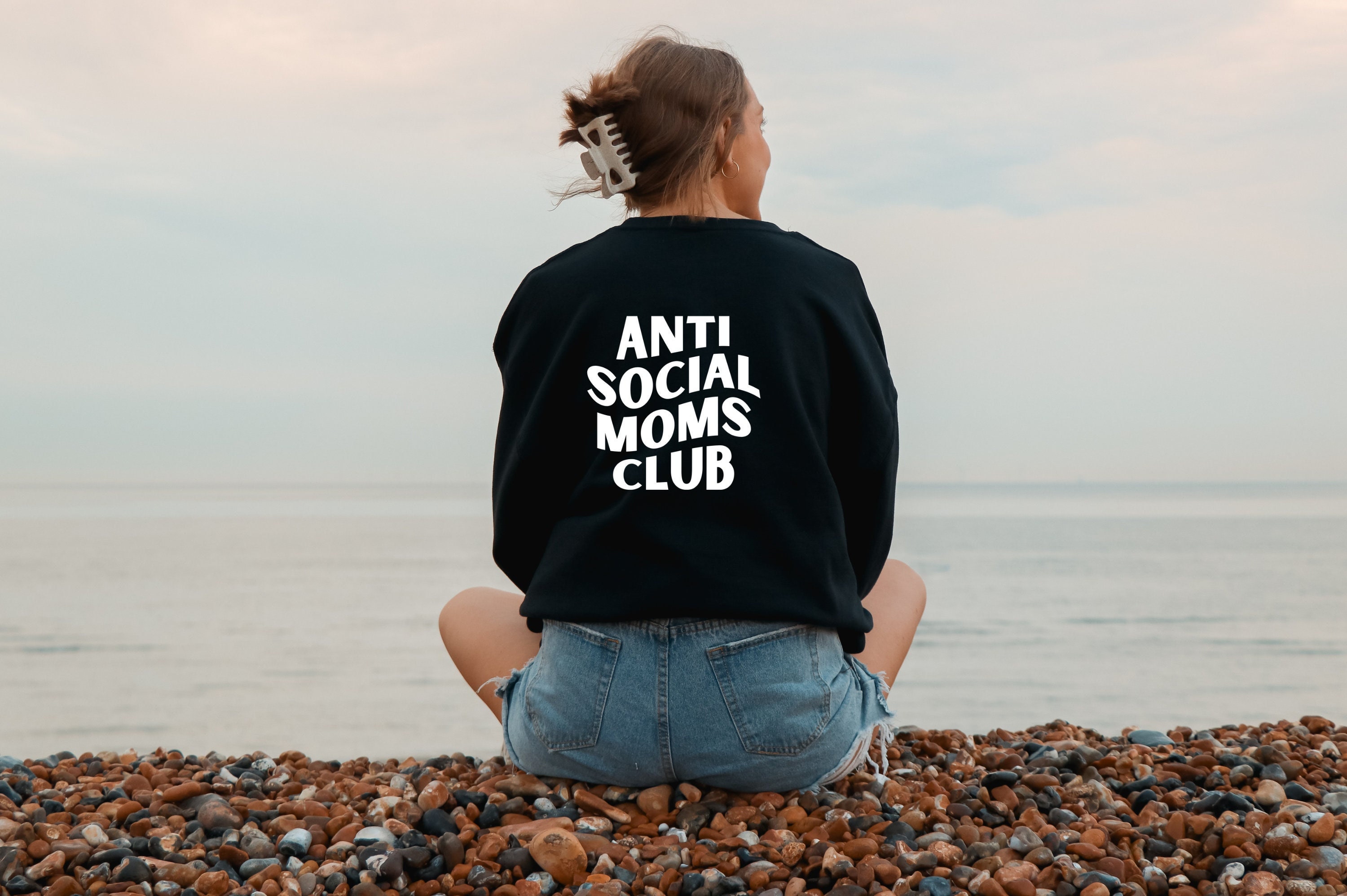 Anti Social Moms Club Shirt Antisocial Club Sweatshirt Gifts - Etsy Canada