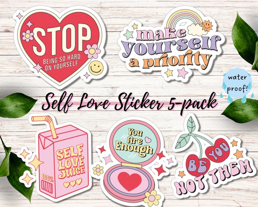 Vinyl Waterproof Sticker Pack, 5-pack Stickers, High Quality Stickers ...
