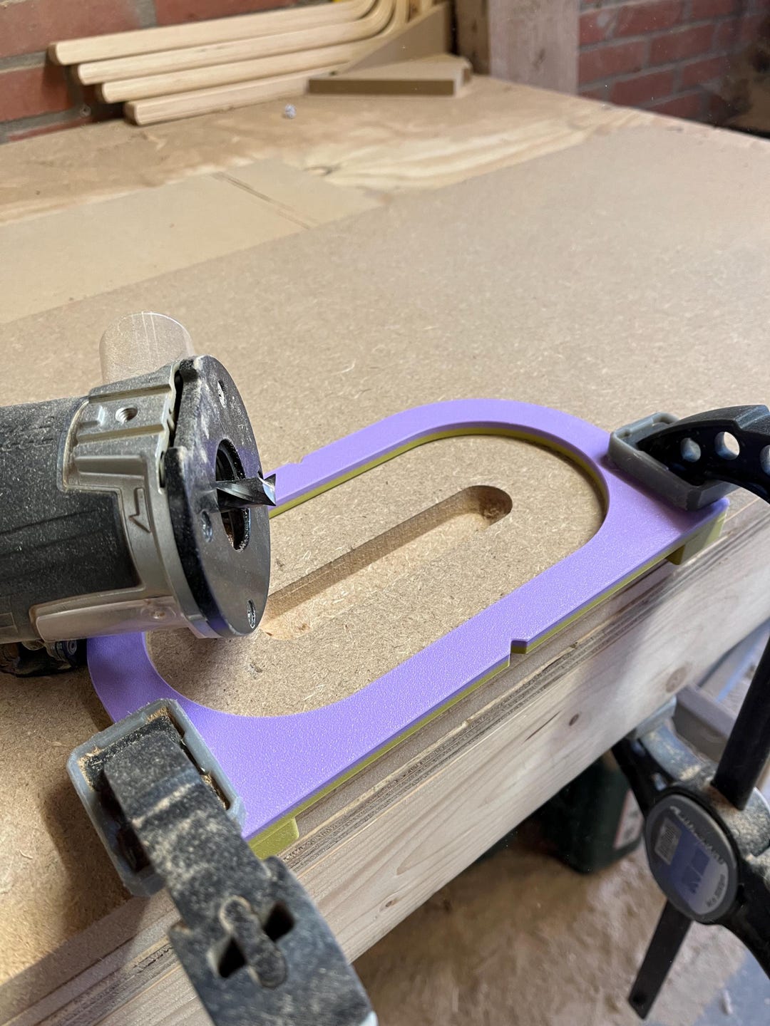 Makita Router Template 3D Printer Router Milling Guide to Round of ...