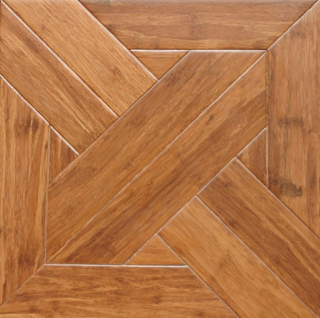 Islander Flooring Luxury Parquet Engineered Bamboo Floor 9/16” Thick X ...