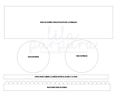 Template to Make Personalized Pringles With Dome Shaker, Pringles ...