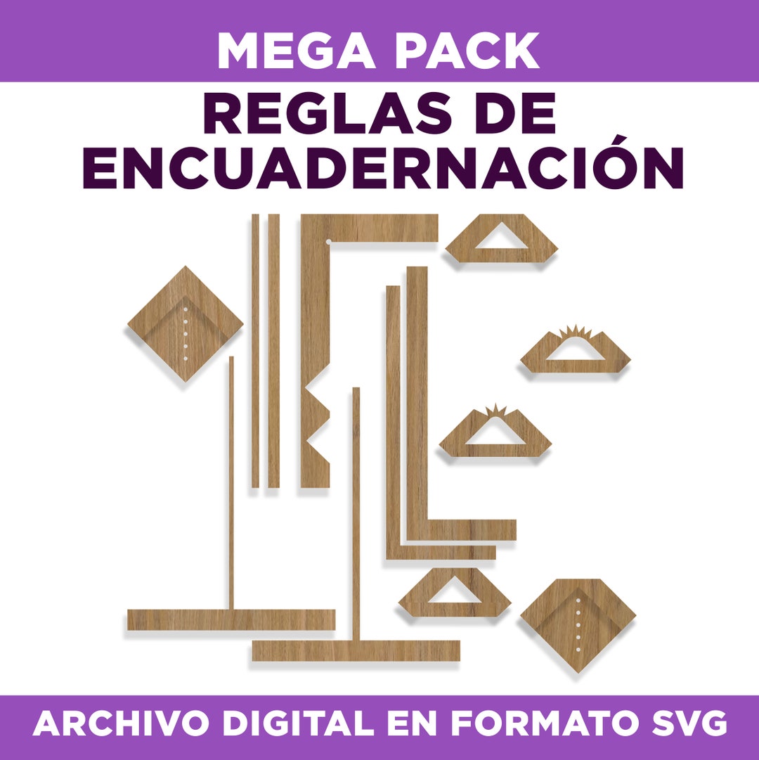 MEGA PACK SVG for Binding Rules, Rules for Making Notebooks, Binding ...
