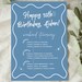 Birthday Weekend Itinerary Template, Birthday Weekend Agenda, Editable ...