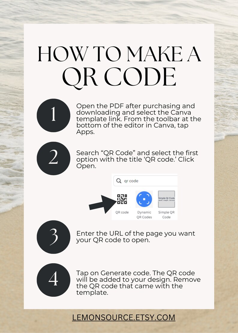 Editable Scan to Pay QR Code Sign Venmo, Cashless Payment, Mobile Pay ...
