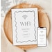 Printable Wifi Sign, Custom Wi-fi Password Sign for Business or Rental ...