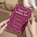Birthday Program Template, Birthday Weekend Itinerary Template ...