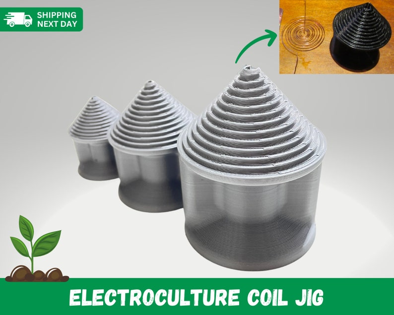 Coil Winding Jig for Electroculture Gardening 3 Sizes Small Medium ...