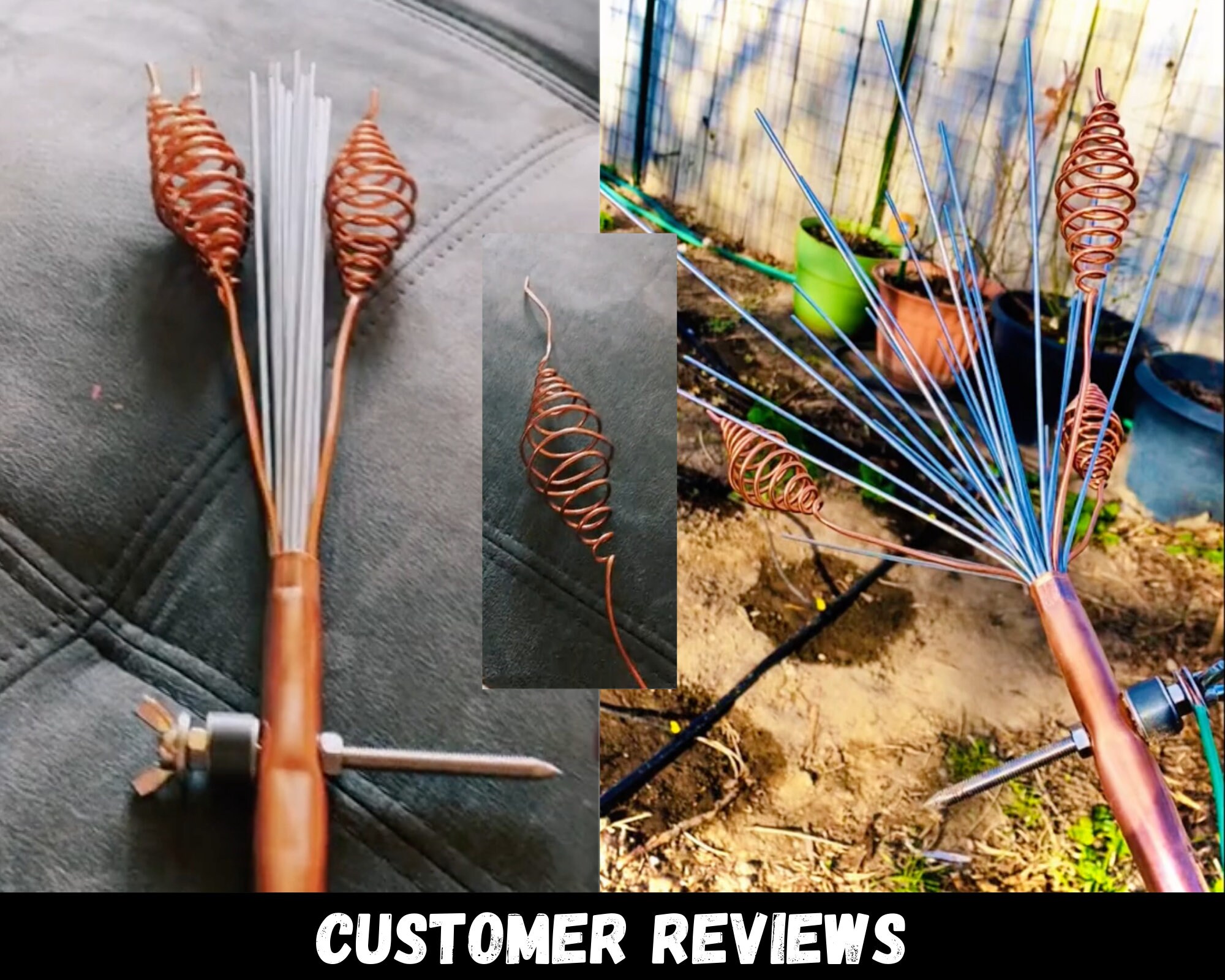 Fibonacci Coil Winding Jig for Electroculture Gardening | 3 Sizes ...