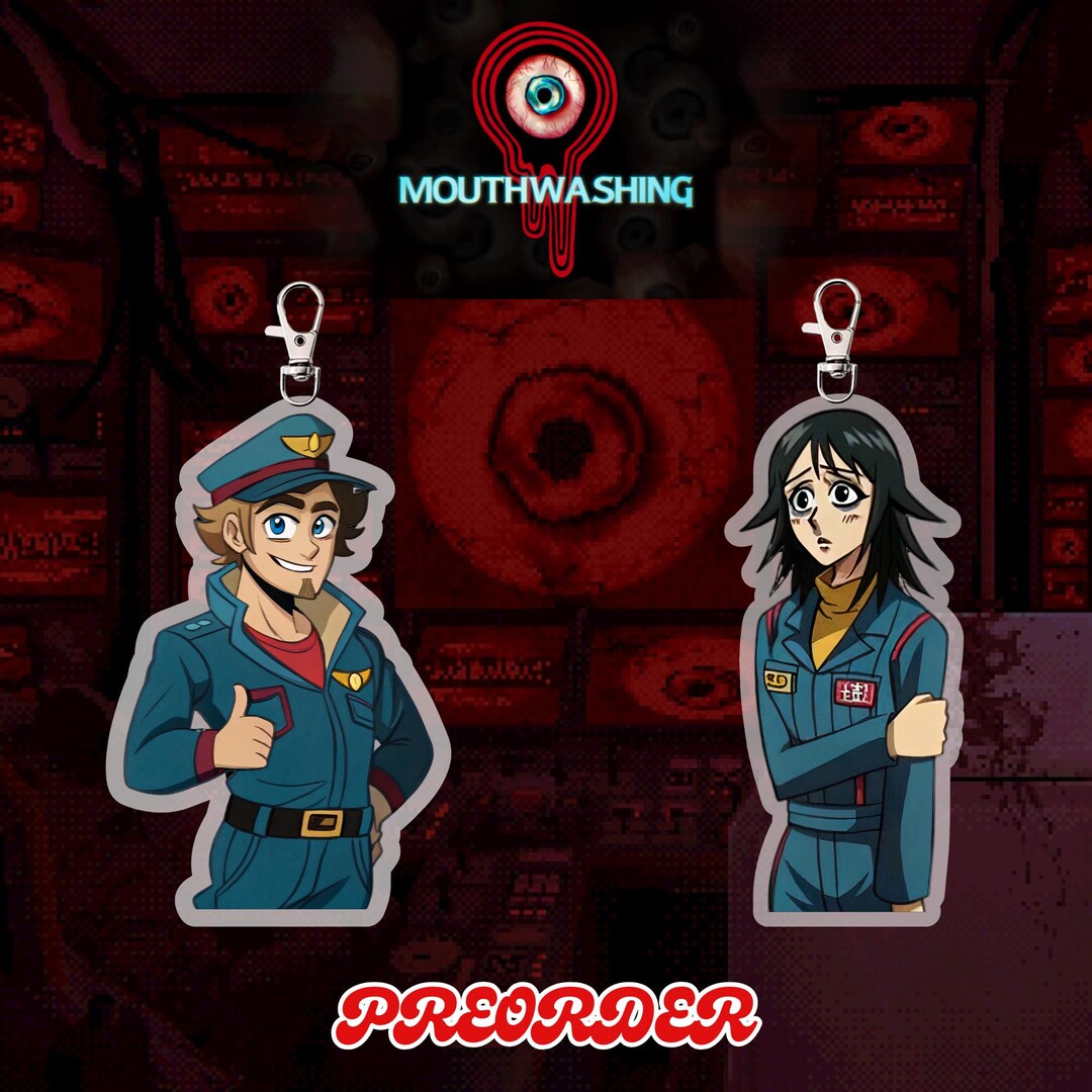 Mouthwashing Game Keychains & Ornament - Etsy