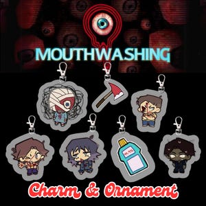 Mouthwashing Game Keychains & Ornament - Etsy Canada