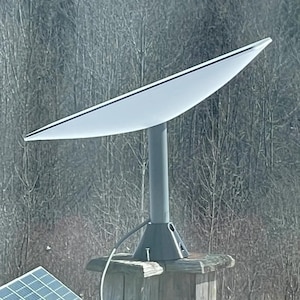 Starlink 2nd Gen Dish Post Mount, Durable Outdoor Pole Adapter for ...