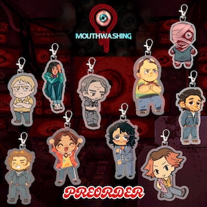 Mouthwashing Game Keychains and Ornament - Etsy