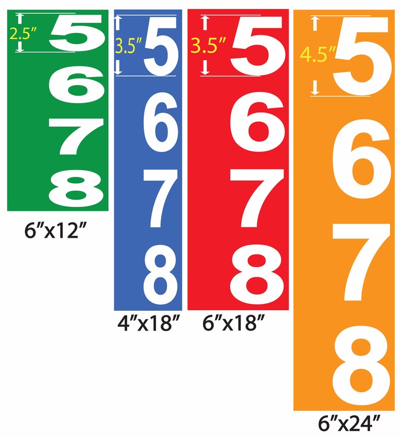 Custom Metal Address Sign, Custom Aluminum Reflective 911 Sign, Outdoor ...