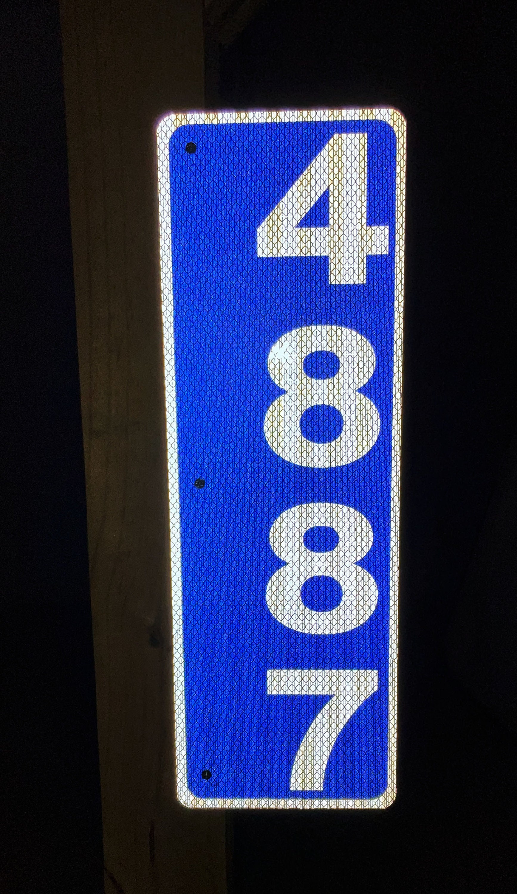 Custom Metal Address Sign, Custom Aluminum Reflective 911 Sign, Outdoor ...