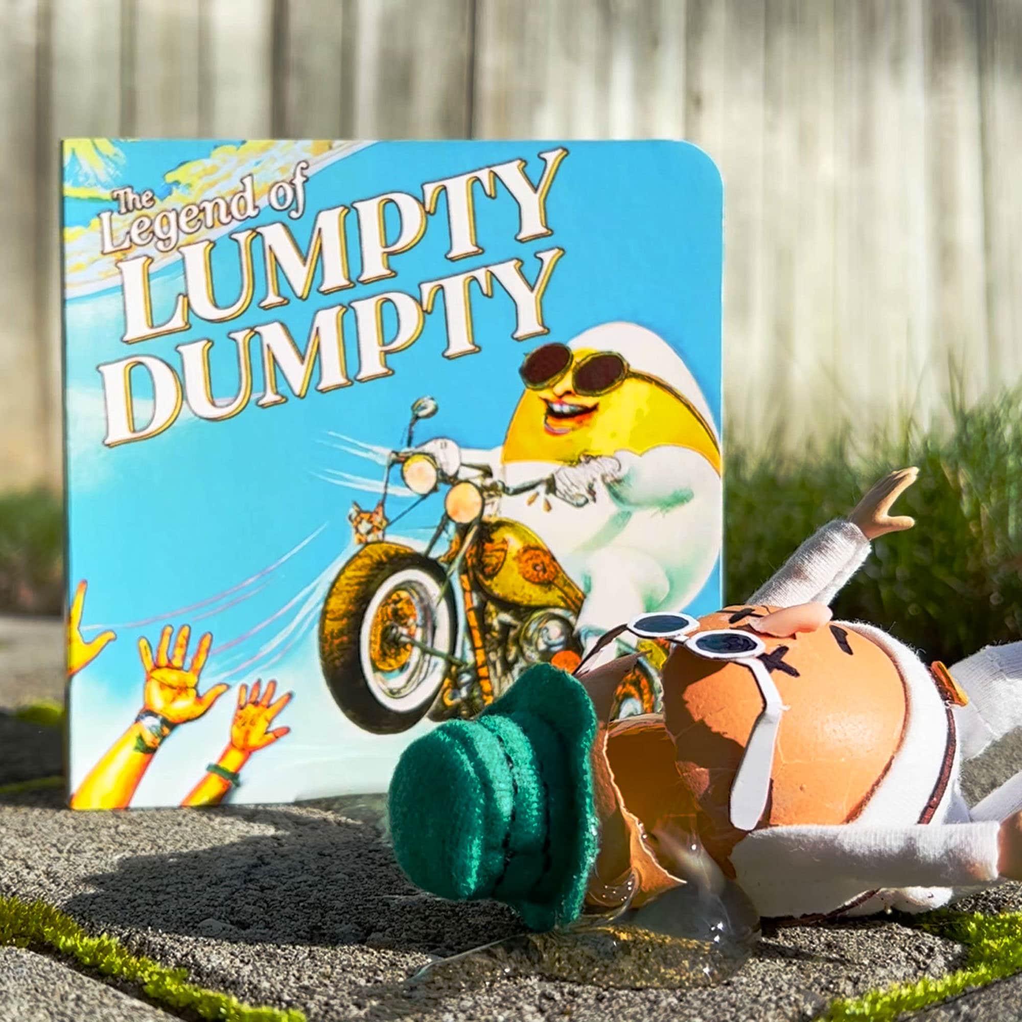 The Legend of LUMPTY DUMPTY - Silly Children's Book Prop - as Seen on ...