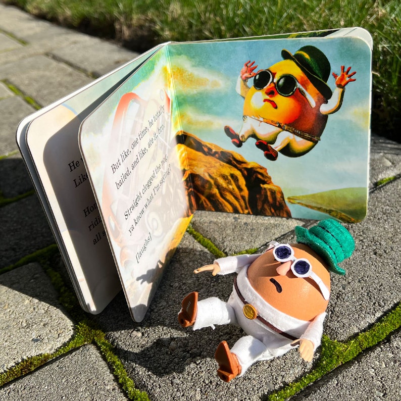 The Legend of LUMPTY DUMPTY - Silly Children's Book Prop - as Seen on ...