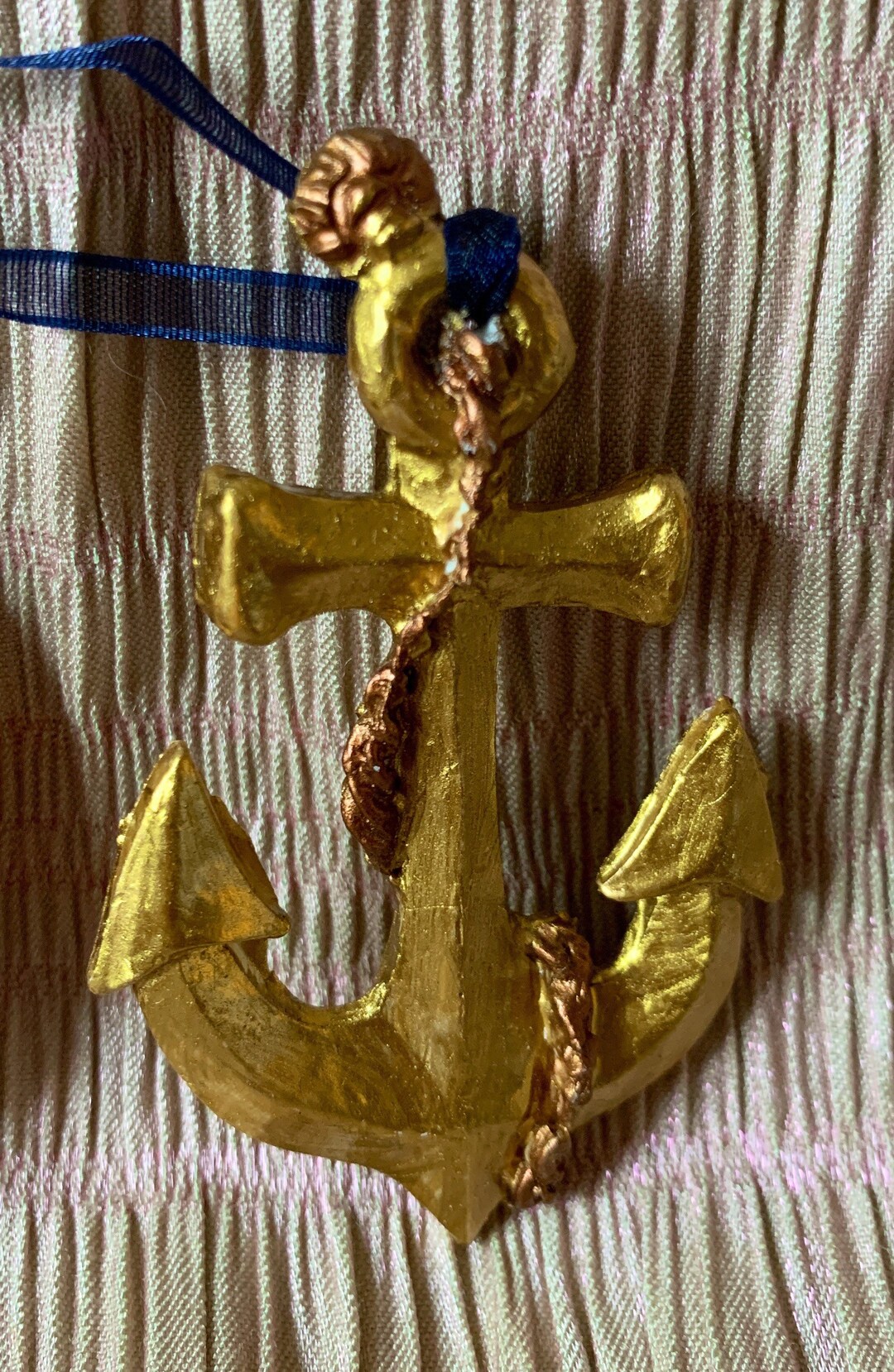 Polymer Clay Hand-crafted Anchor - Etsy