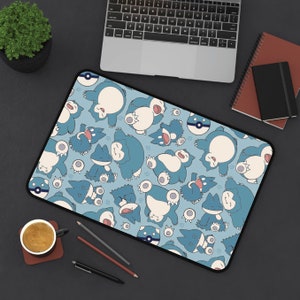 Snorlax Pattern Desk Mat! Perfect for a Gift, Present, Holiday ...