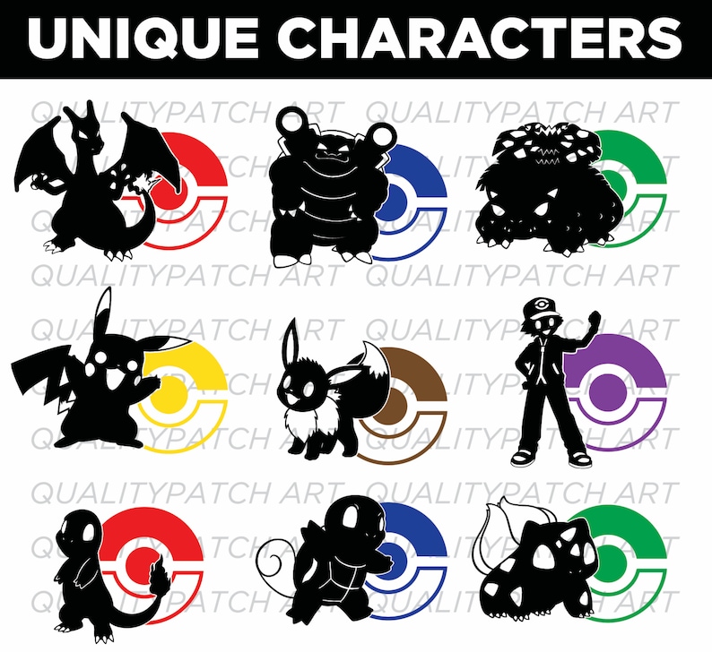 Character Bundle Charizard Svg Bundle 9 Designs Blastoise - Etsy