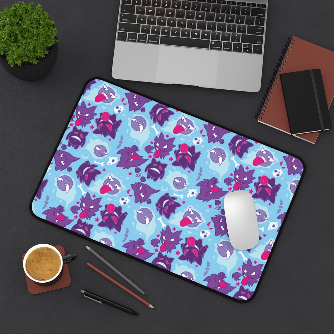Gengar Family Pattern Desk Mat Perfect for a Gift Present - Etsy