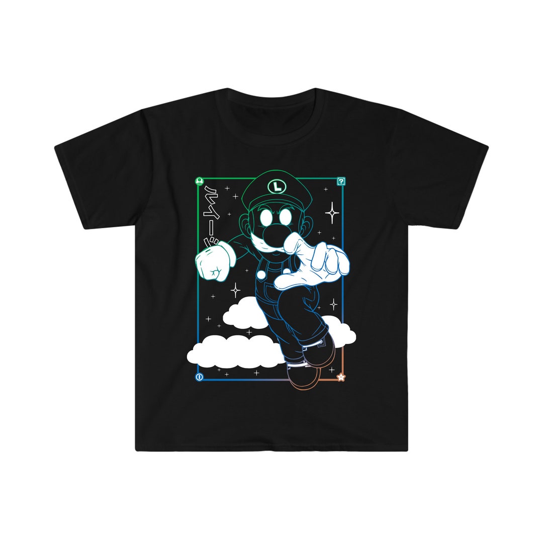 Luigi Tee! Perfect for a Gift, Present, Holiday, Birthday! Mario ...