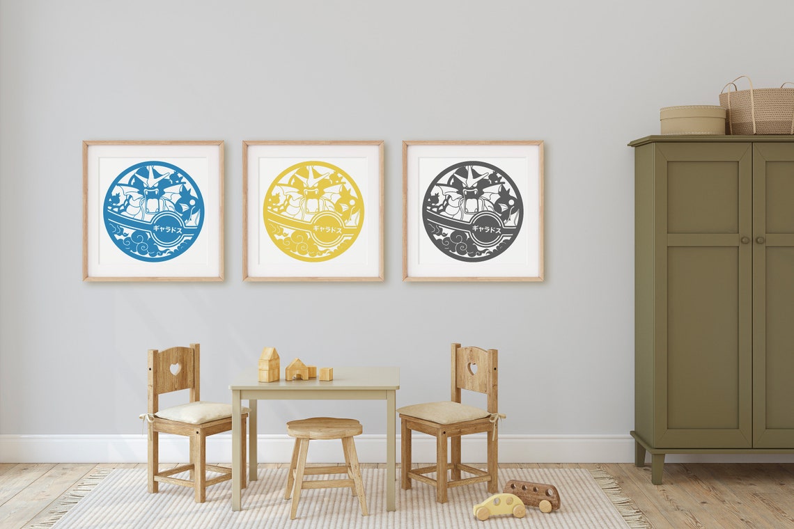 Gyarados Magikarp Bundle Gyarados Magikarp Svg Bundle - Etsy