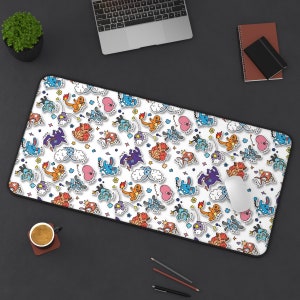 Character Pattern Desk Mat! Perfect for a Gift, Present, Holiday ...