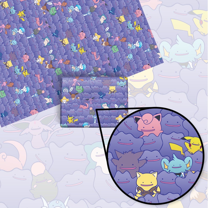 Ditto Gift Wrap Gengar Wrapping Paper Perfect for a Gift - Etsy