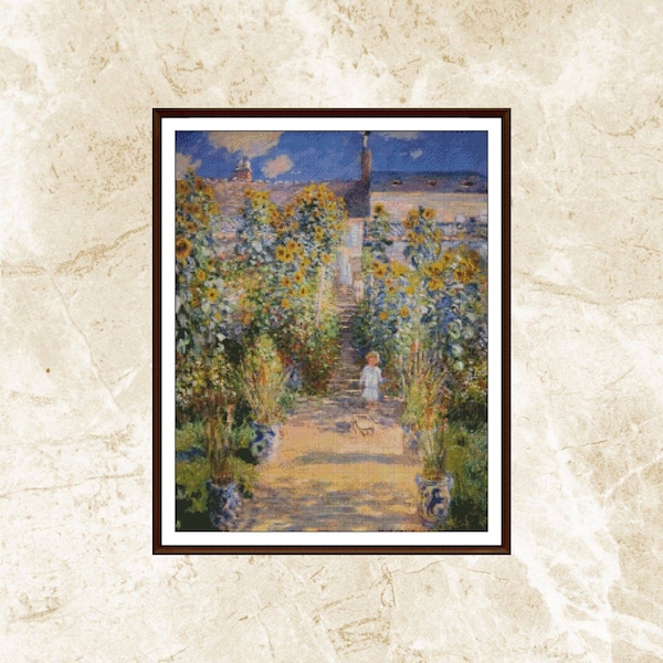 Monet Cross Stitch - Etsy