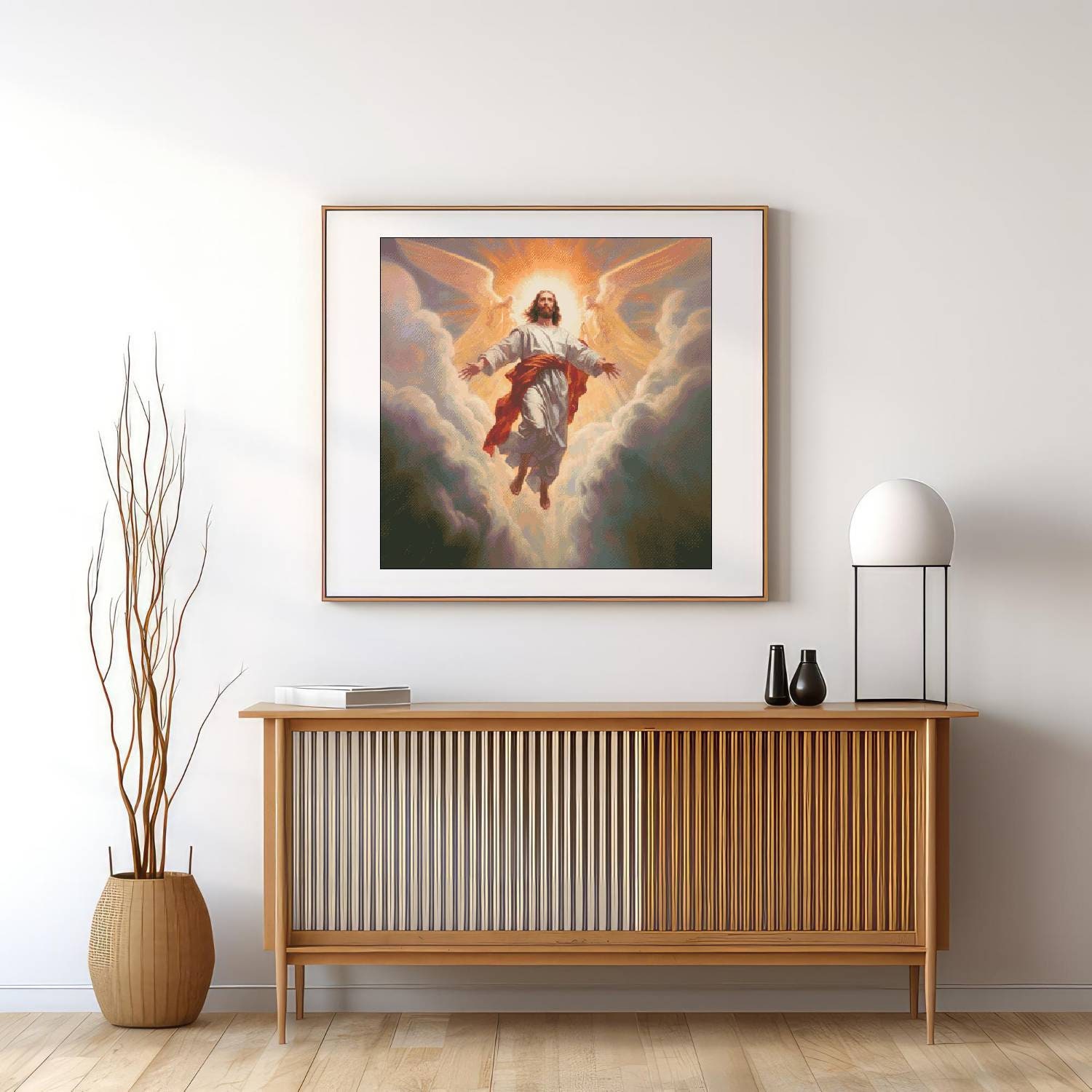 Jesus Cross Stitch Pattern,ascension of Jesus,jesus Christ,patern ...