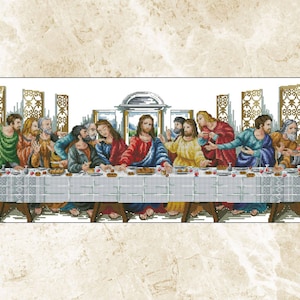 The Last Supper Cross Stitch Pattern,counted Cross Stitch,xstitch ...