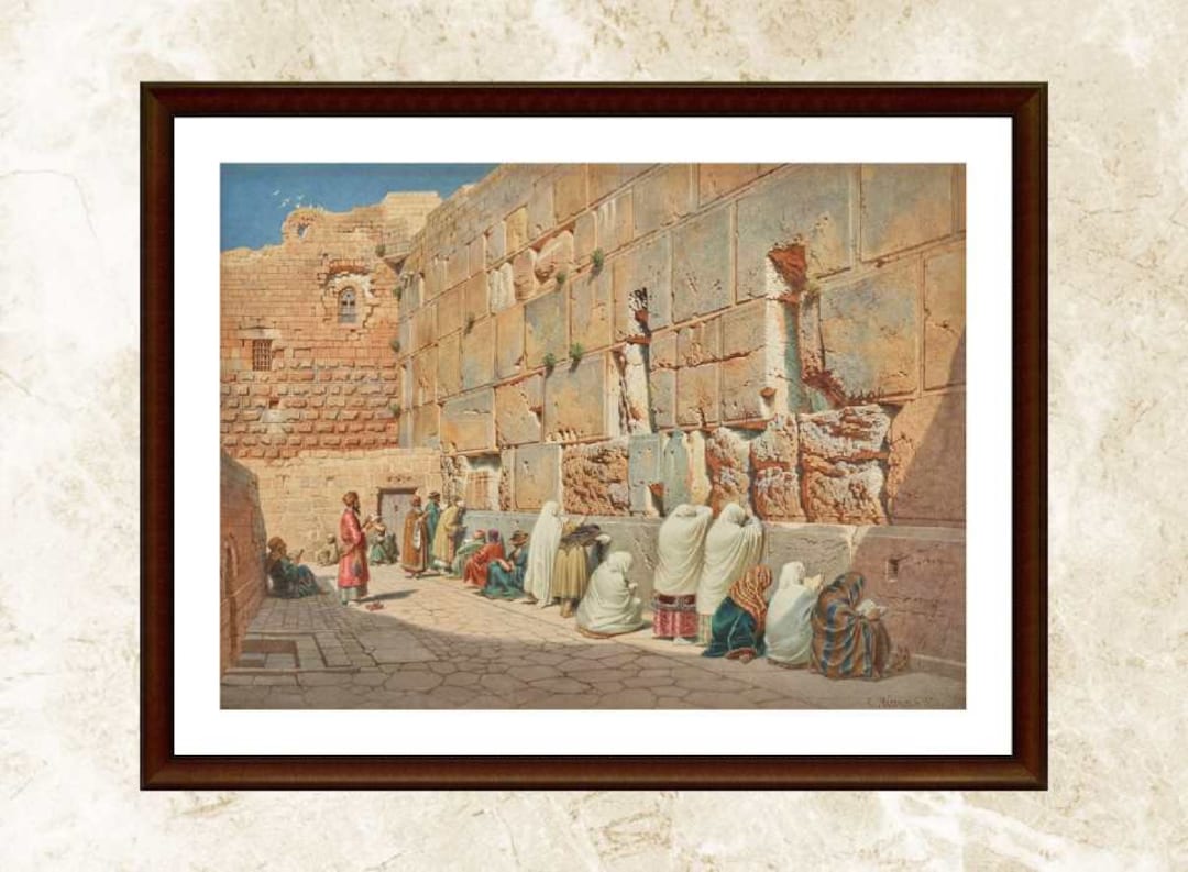 Jerusalem Cross Stitch Pattern,the Wailing Wall,pattern Keeper,xstitch ...