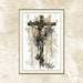 Jesus Cross Stitch Pattern,savior Jesus Christ,sea Waves,patern Keeper ...