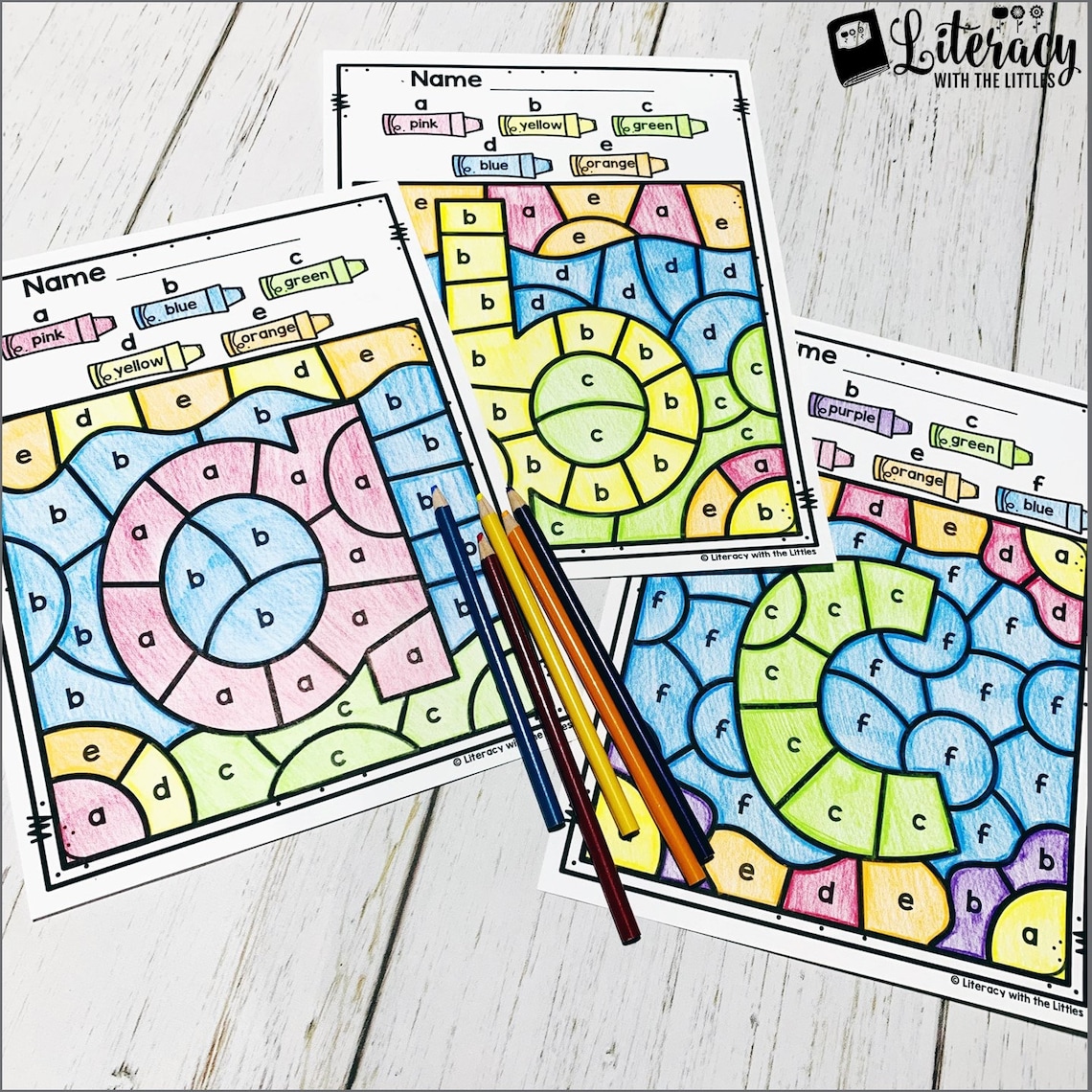 Alphabet Color by Code Printables | Lowercase Letter Recognition ...
