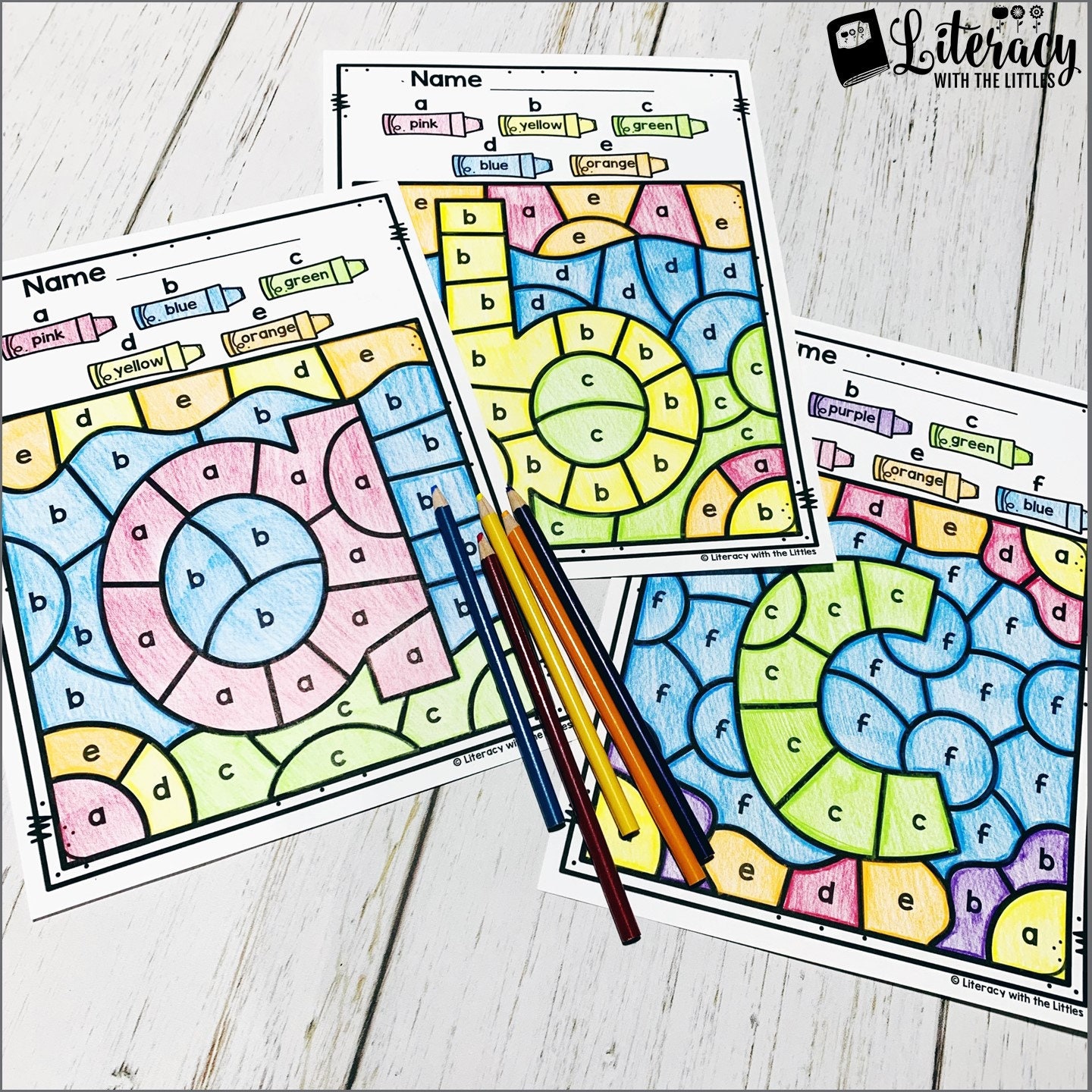 Alphabet Color by Code Printables | Lowercase Letter Recognition ...