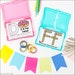 Alphabet Task Cards Letter Recognition and Matching Activities Busy Box ...