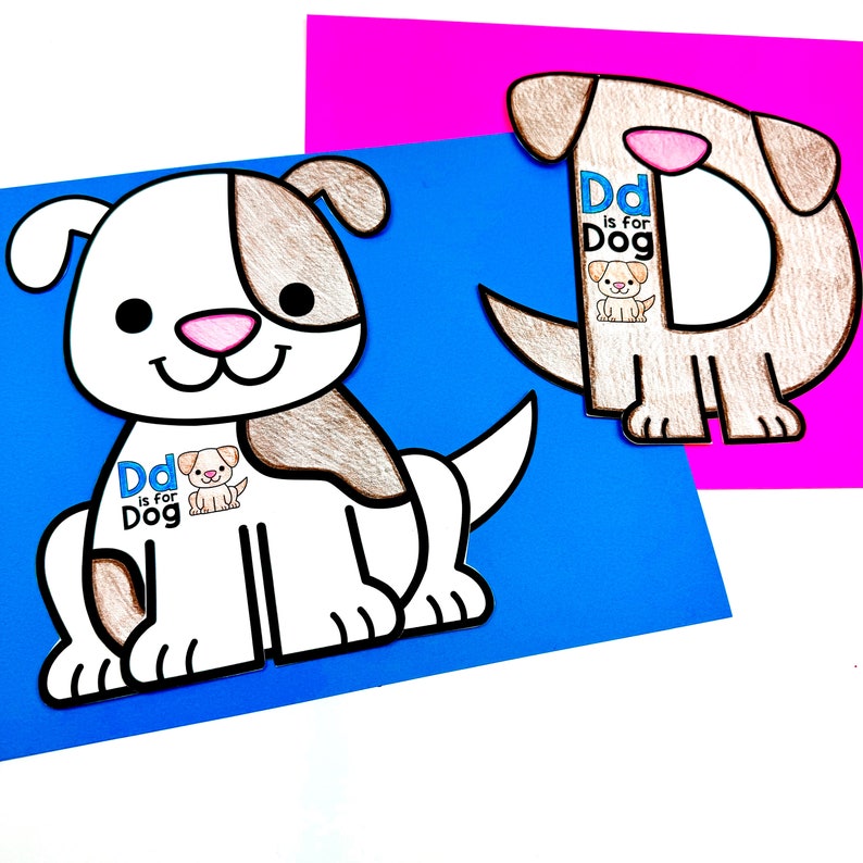 Alphabet Crafts for Kids One Page Crafts Practice Letter Sounds Letter ...