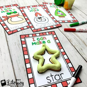 Christmas Playdough Mats | Holiday Fine Motor Center | December ...
