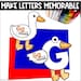 Alphabet Crafts for Kids One Page Crafts Practice Letter Sounds Letter ...