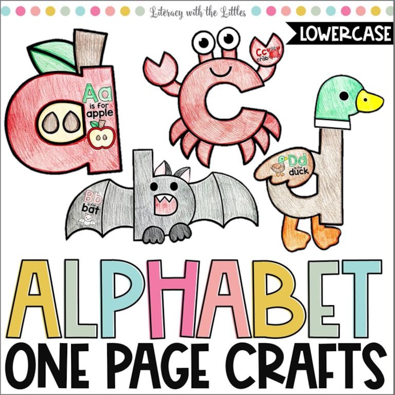 Alphabet With Objects - Etsy