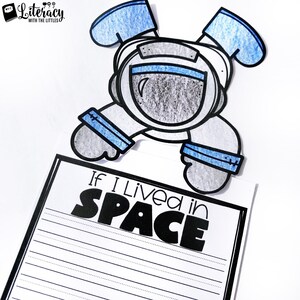 Outer Space Themed Writing Activities for Kids Astronaut Crafts ...
