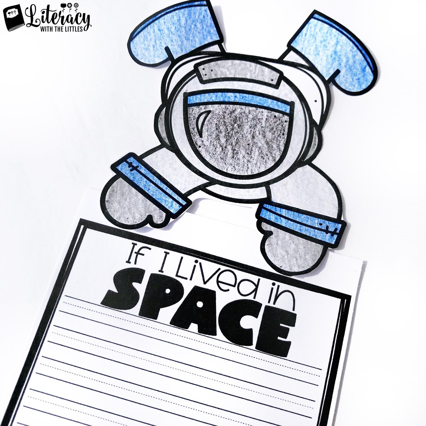 Outer Space Themed Writing Activities for Kids Astronaut Crafts ...
