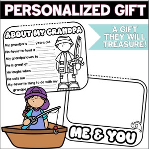 Reel Great Dad Father's Day Gift From Kids | Fishing Themed Fathers Day ...