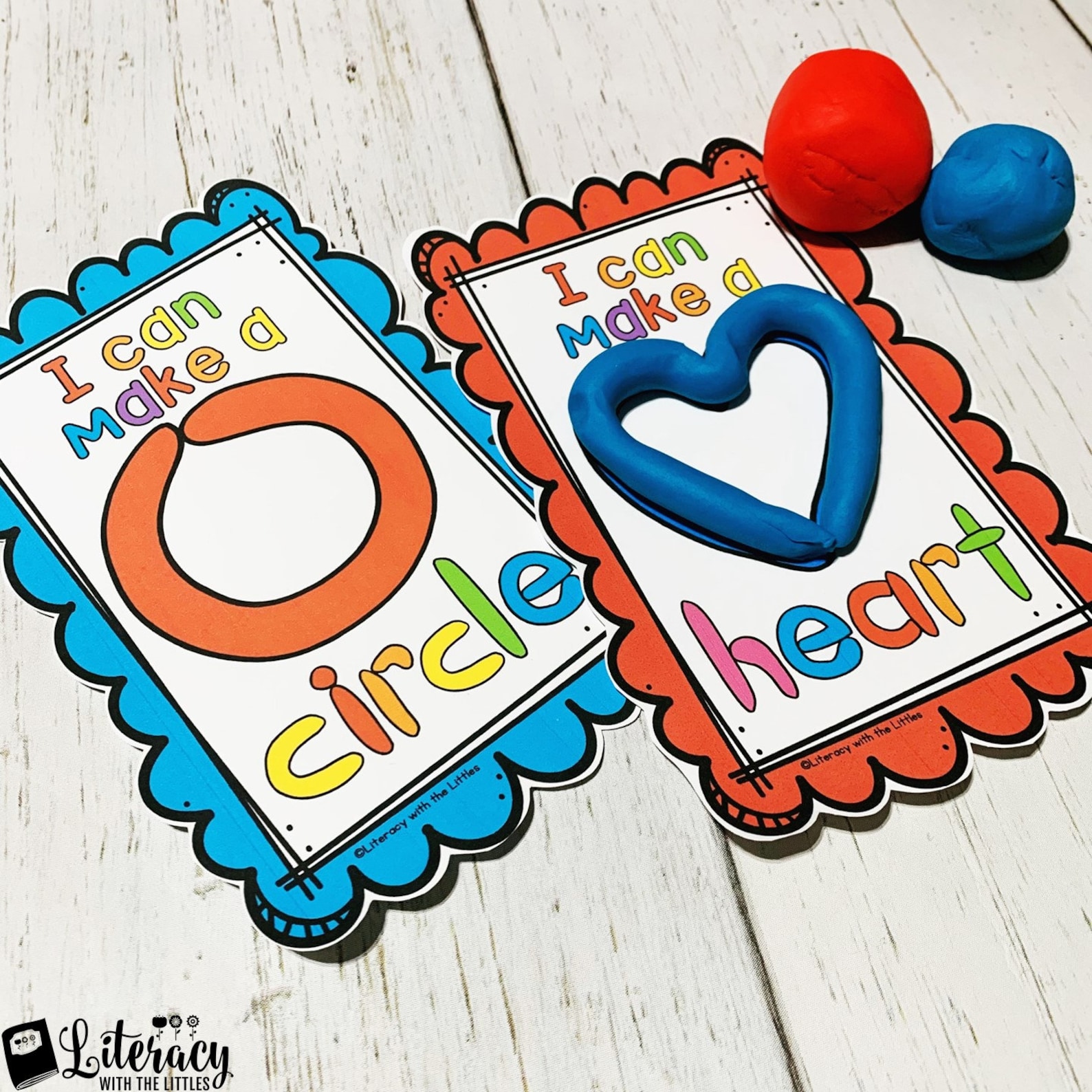 2D Shapes Playdough Mats | Fine Motor Activity for Kids | Hands-on 2 ...