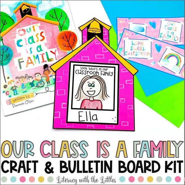 Our Class is a Family Poster - Etsy